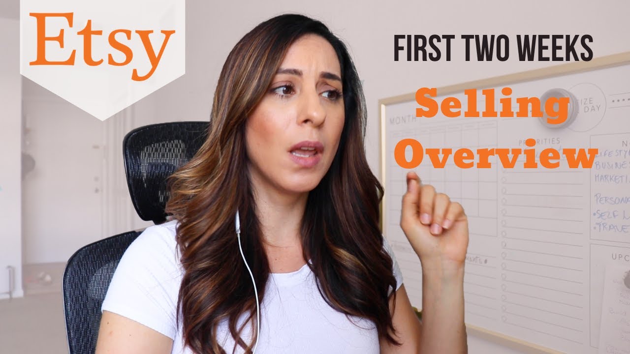 HOW TO make your ESTY SHOP STAND OUT? / MY first TWO WEEKS SELLING ON ...