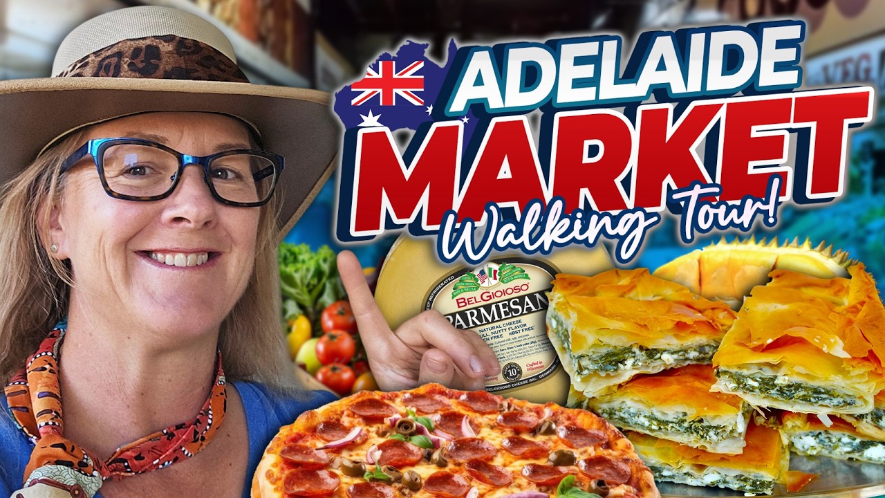 The BEST market in Australia! Adelaide Central Market Walking Tour ...