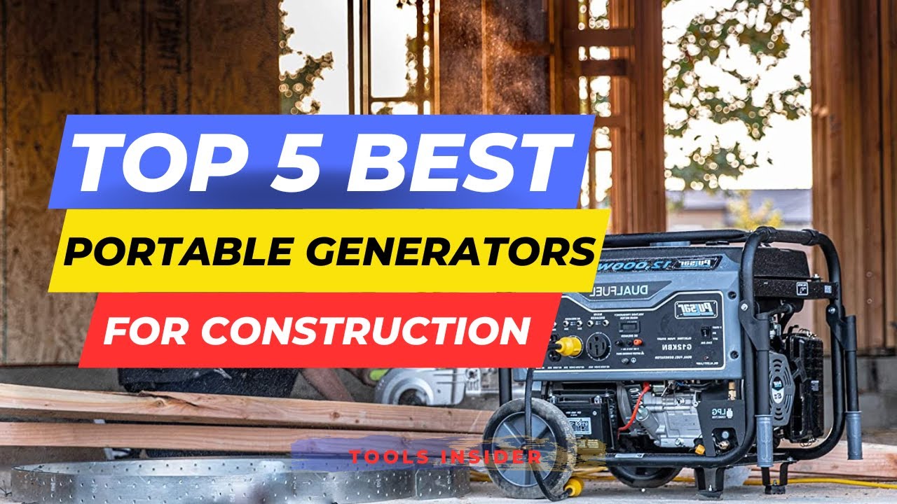 Top 5 Best Portable Generators for Construction Review in 2025 l ...