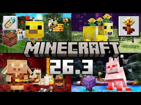 🎮Download Minecraft Patch 26.33 – Latest Bedrock Update! 👉Link Mediafire