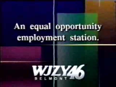 WJZY-TV Ch. 46, Belmont/Charlotte, NC Sign-Off from June 1993 - YouTube