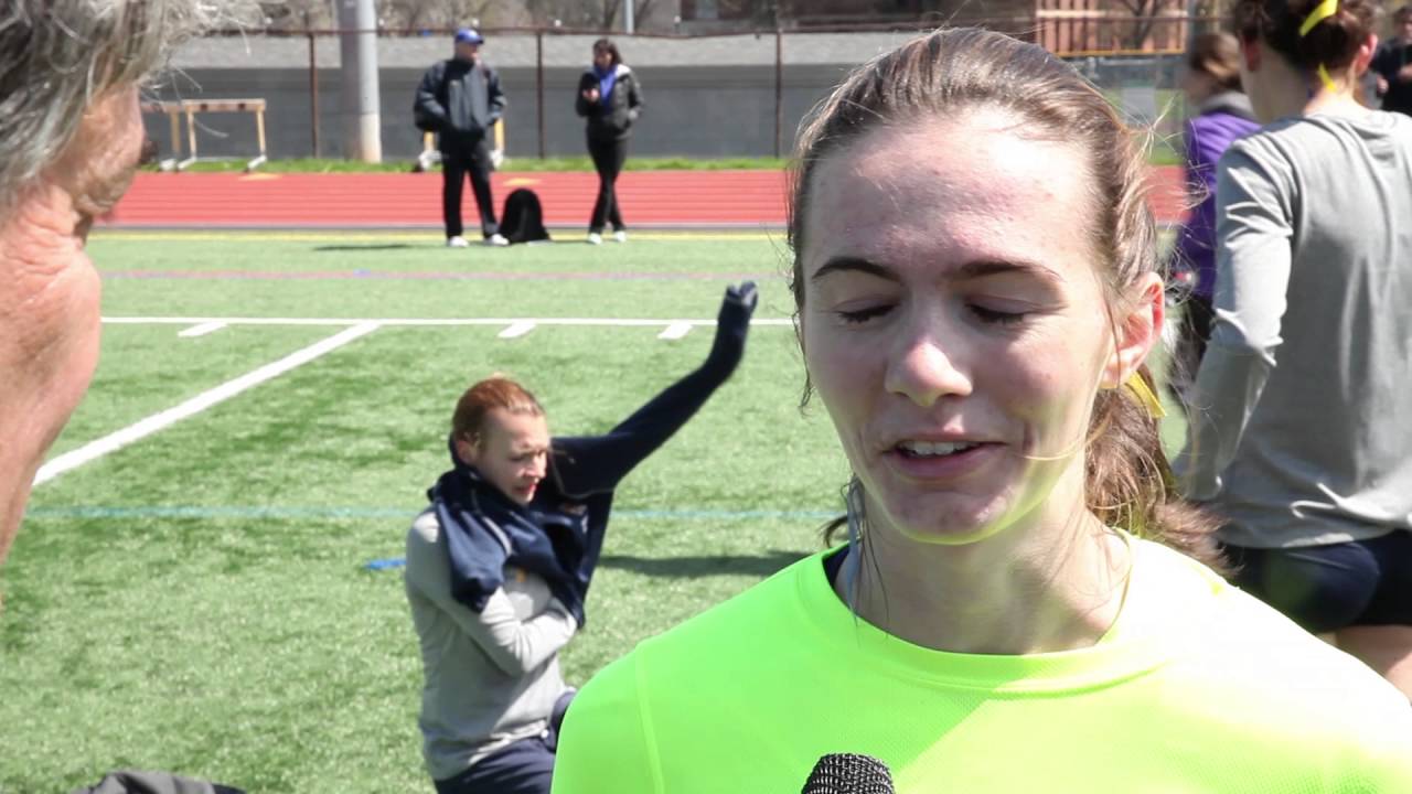 Spotlight Athlete - Katie Knox - U of R Track & Field - 5-1-16 - YouTube