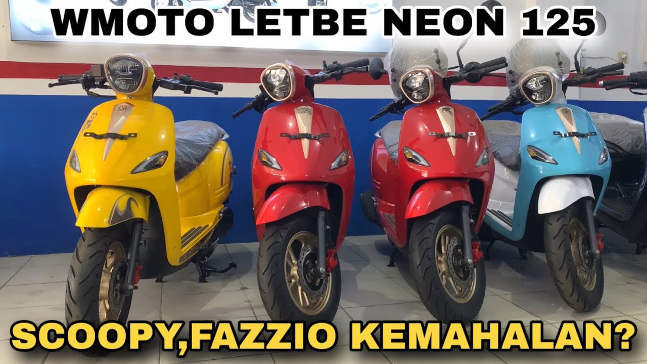 MATIC 19 JUTAAN SEKEREN INI‼️WMOTO LETBE NEON 125 - YouTube