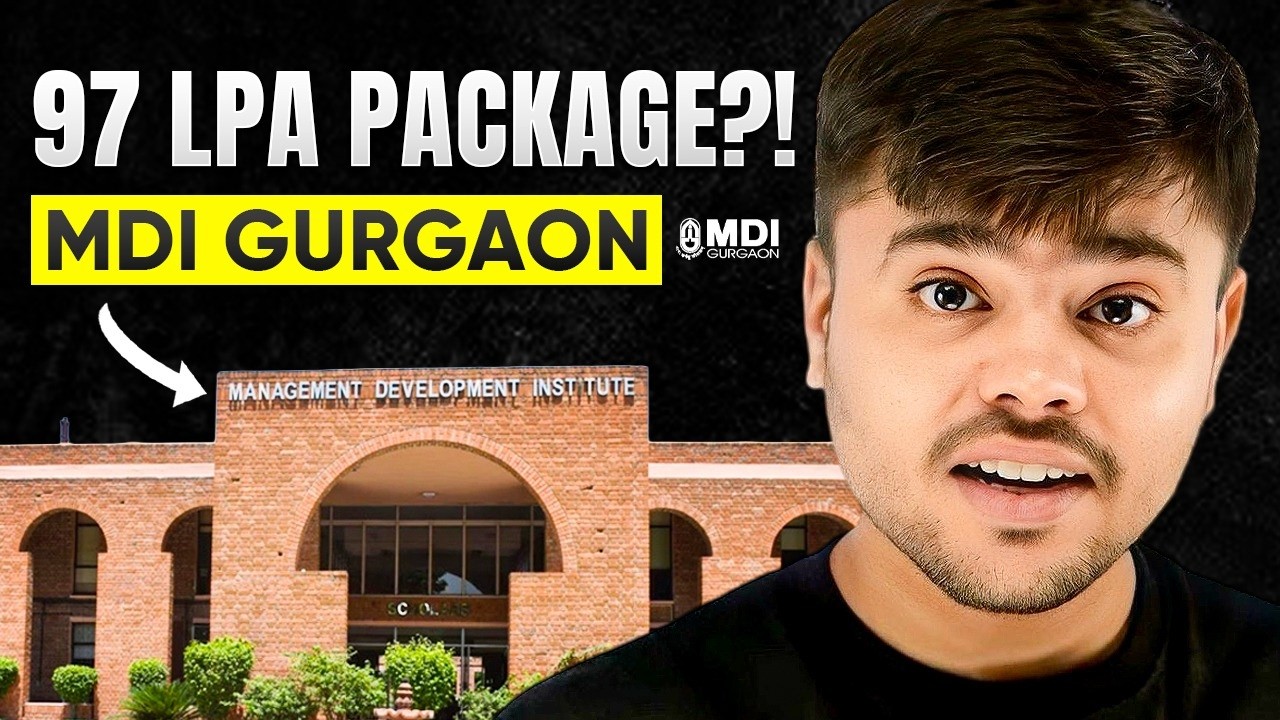 MDI Gurgaon Placements 2026 🔥 | Average Package, Cut Off, CAT ...