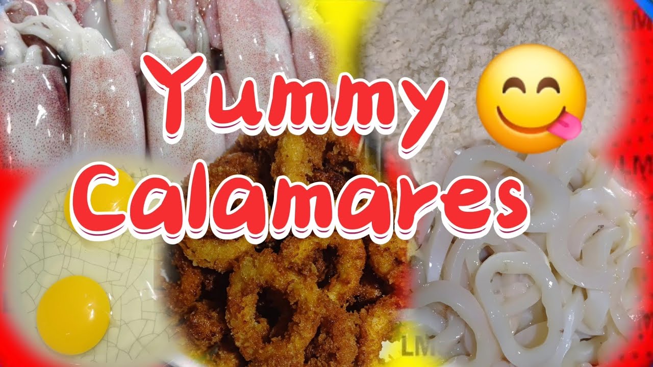 YUMMY SQUID 🐙 CALAMARES Pusit @lilyminivlog8073 - YouTube