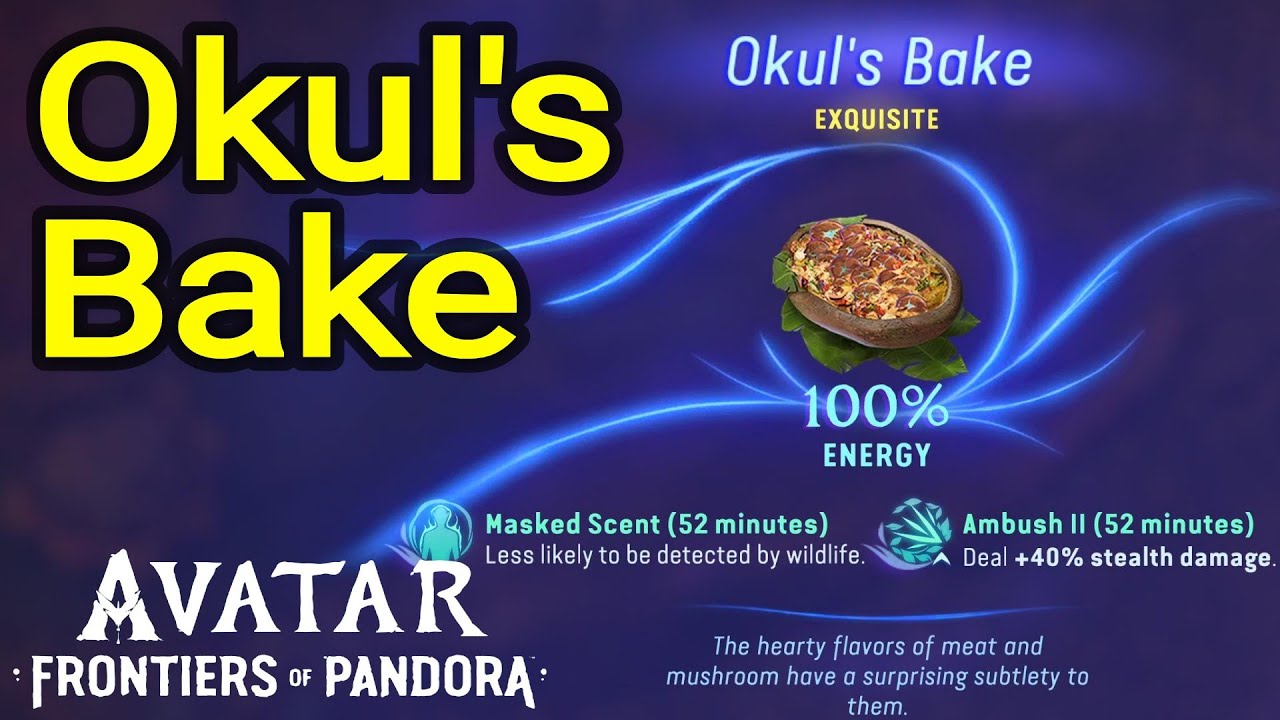 Okul's Bake Avatar Frontiers of Pandora - YouTube