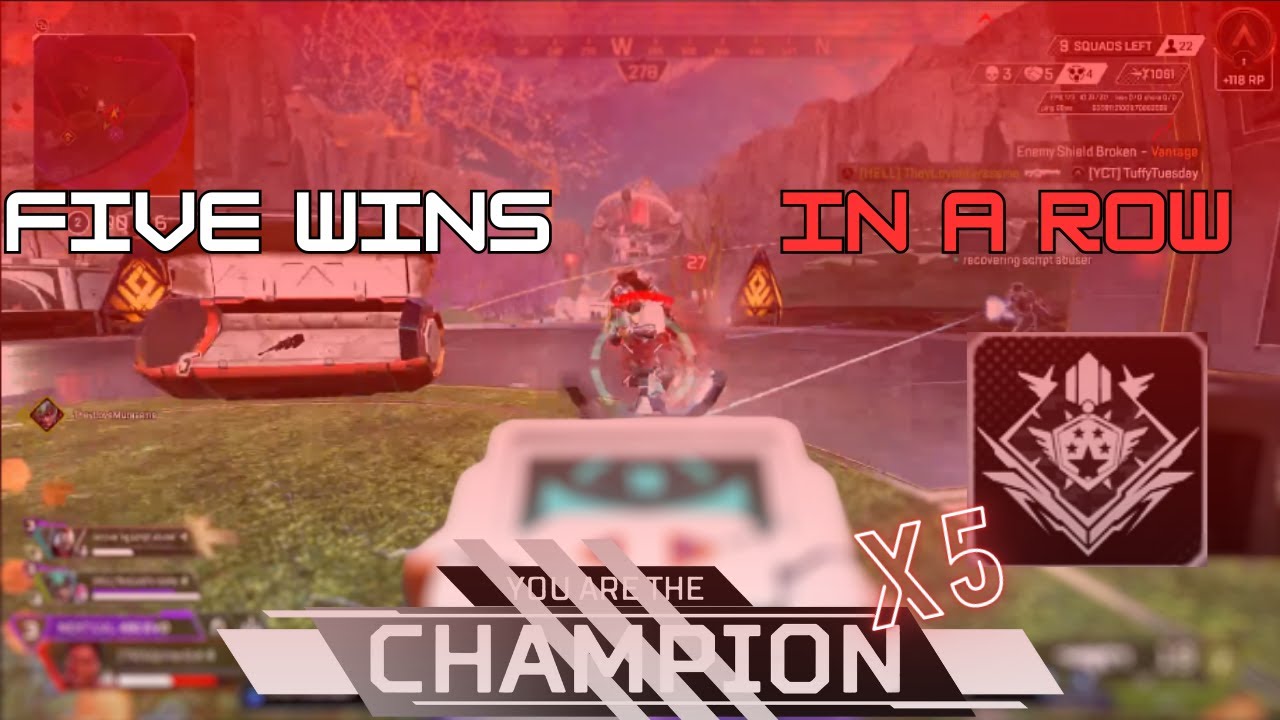 I Got FIVE WINS IN A ROW to start off Season 21 Ranked | The Montage ...