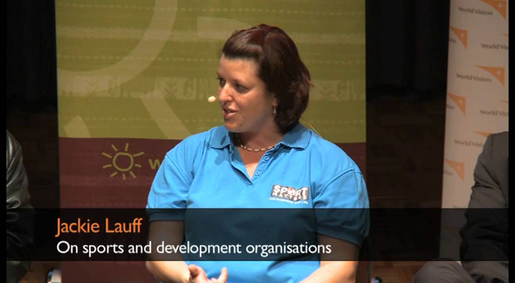 Jackie Lauff on sports and development organisations - YouTube