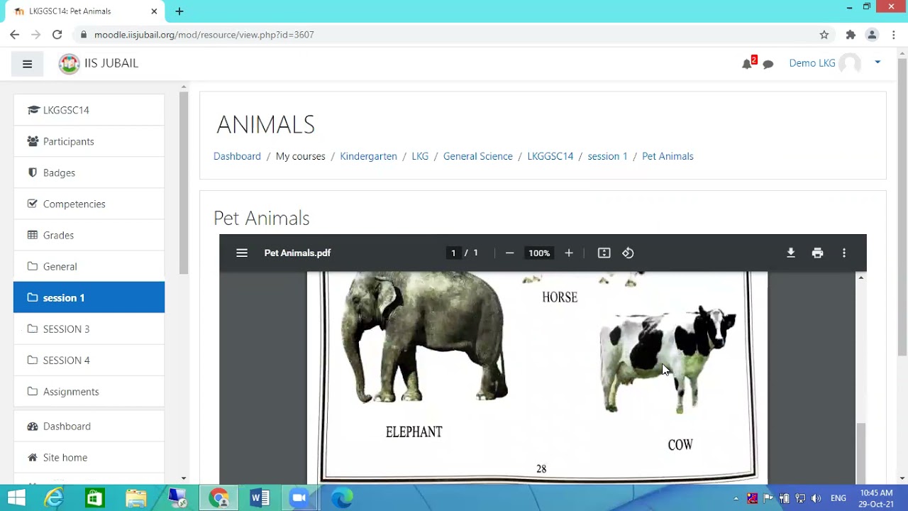 Moodle Student Login and how Browse e-content - YouTube