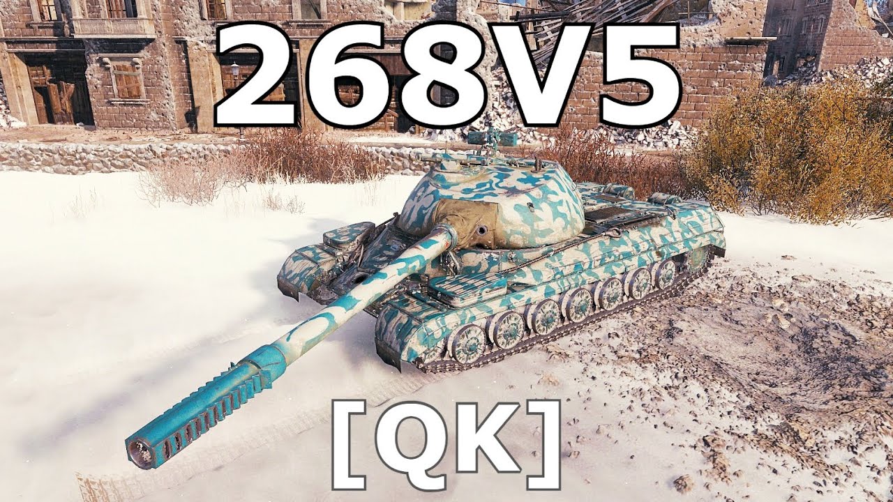 World of Tanks Object 268 Version 5 - 5 Kill 10,7K Damage - YouTube