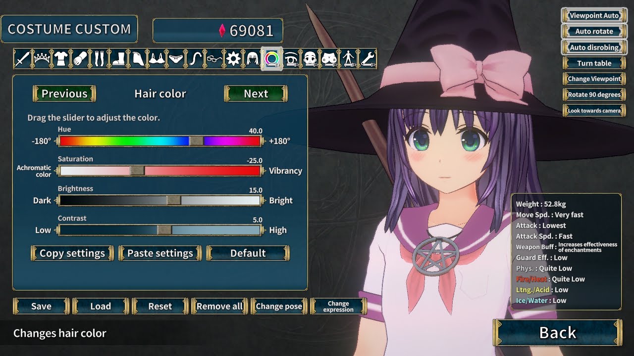 Holy Knight Ricca Character Customization Ricca As Claret Iris Youtube