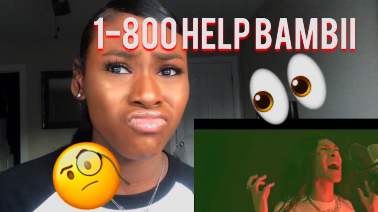 1-800 HELP BAMBII👀 Itsbambii- Speak of me [Official music Video ...