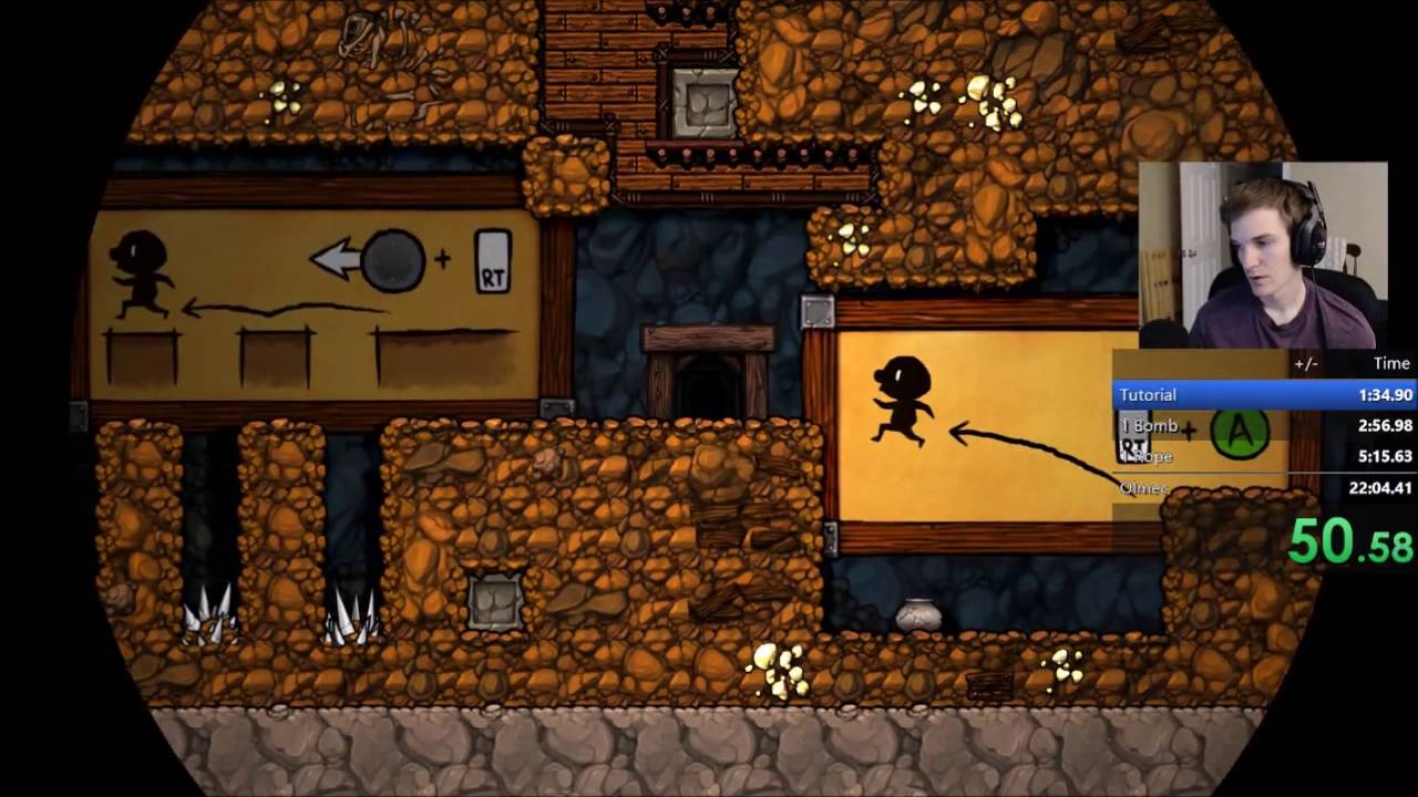 Spelunky - Tutorial% 1:20.150 - YouTube