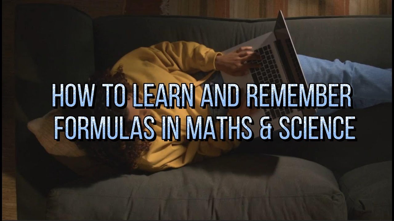 How to Learn and Remember Formulas in Maths & Science #edututoringuk# ...
