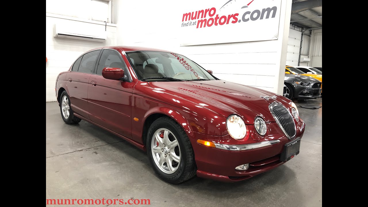2000 Jaguar S Type SOLD SOLD SOLD 4.0 only 66 k kms Munro Motors - YouTube