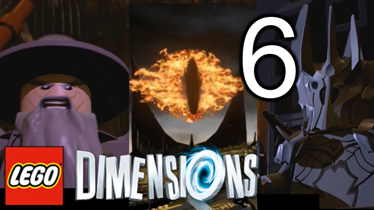 Lego Dimensions Walkthrough Part 6 - Sauron in Metropolis - YouTube