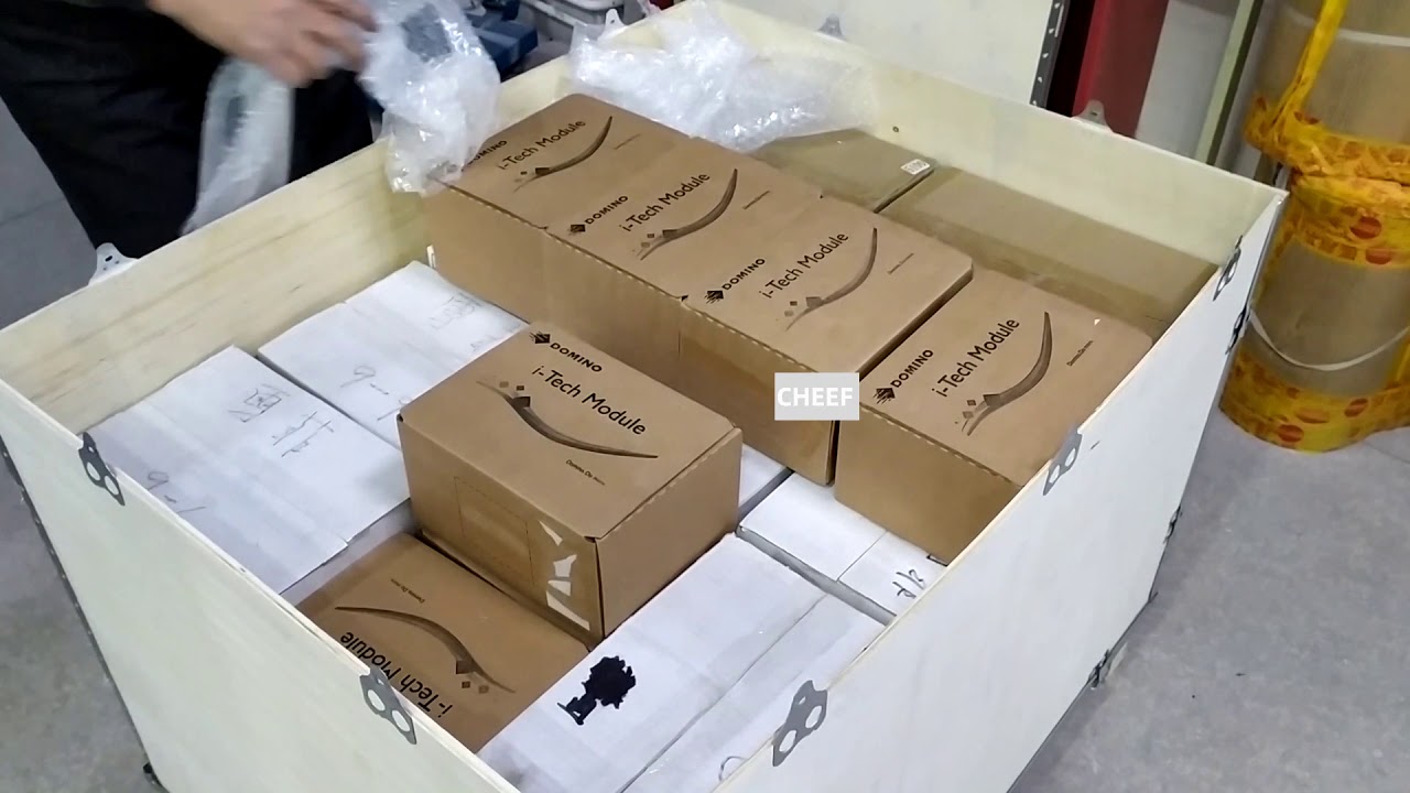 Show you the video of Domino original consumables packaging! - YouTube