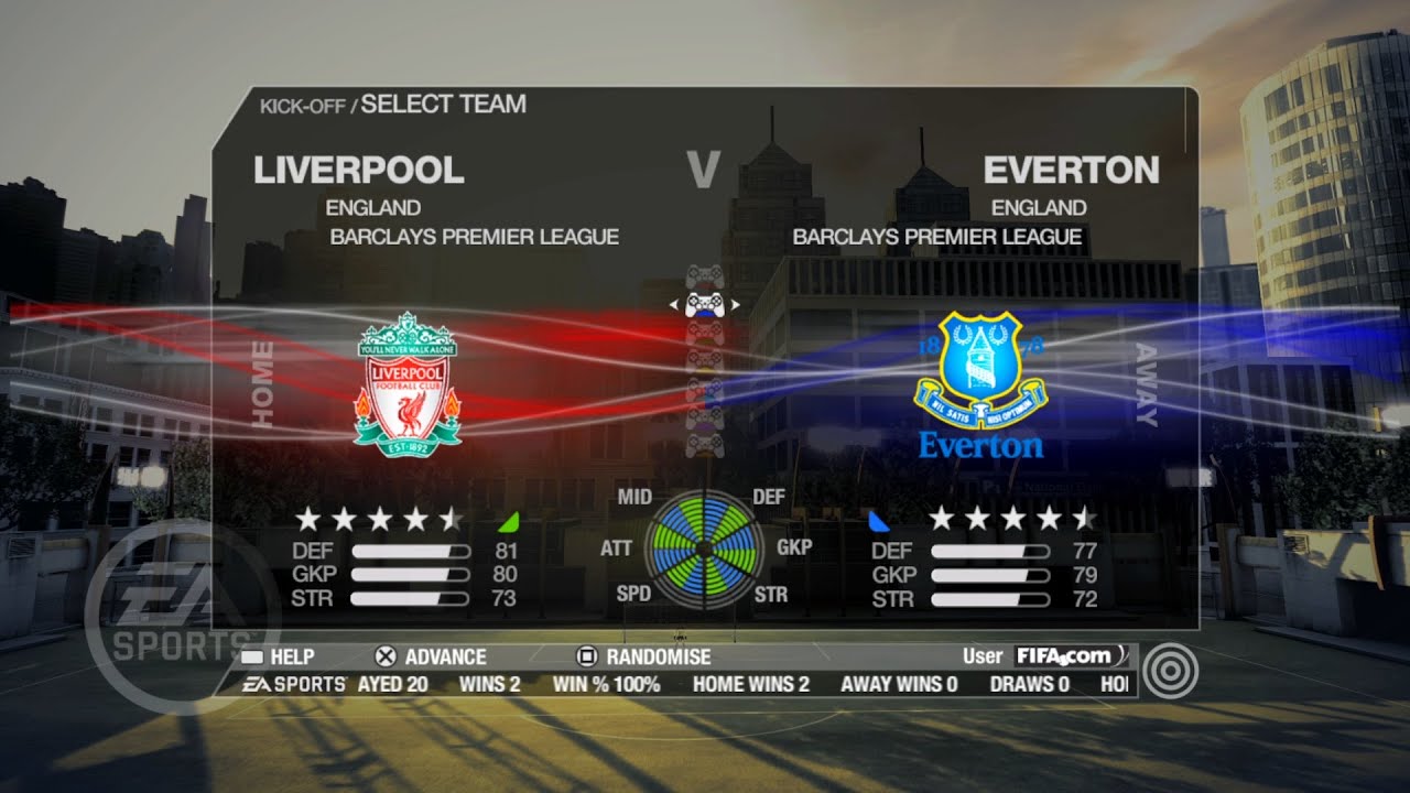 FIFA 08 (2008) - Liverpool vs Everton - Gameplay PS3 HD [RPCS3] - YouTube