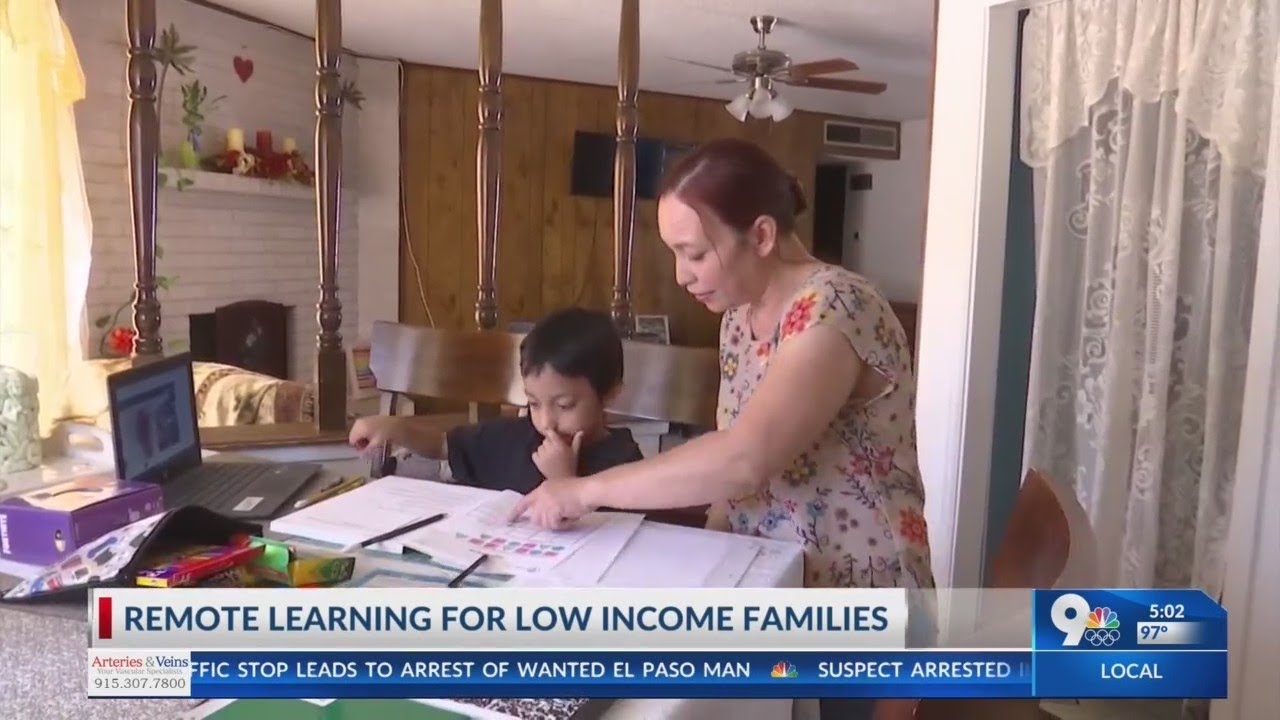 Low-income family fears children will fall behind in school, cannot ...
