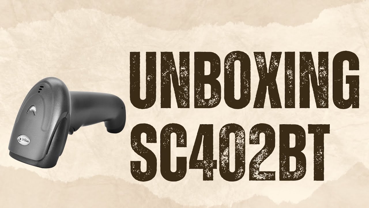 Unboxing: SC402BT 2D Wireless Scanner - YouTube
