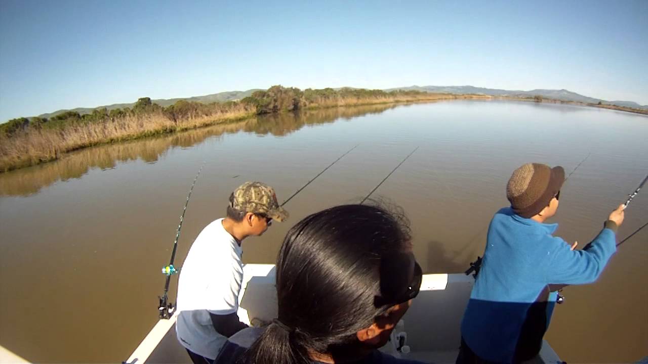 Bend Ur Rod. Fishing at Suisun Slough - YouTube