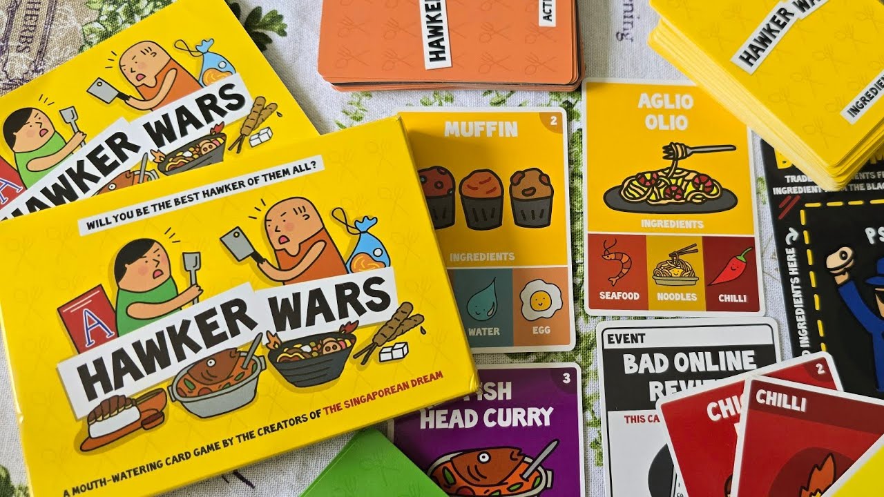 How to Play Hawker Wars- Easy rules and tips - YouTube