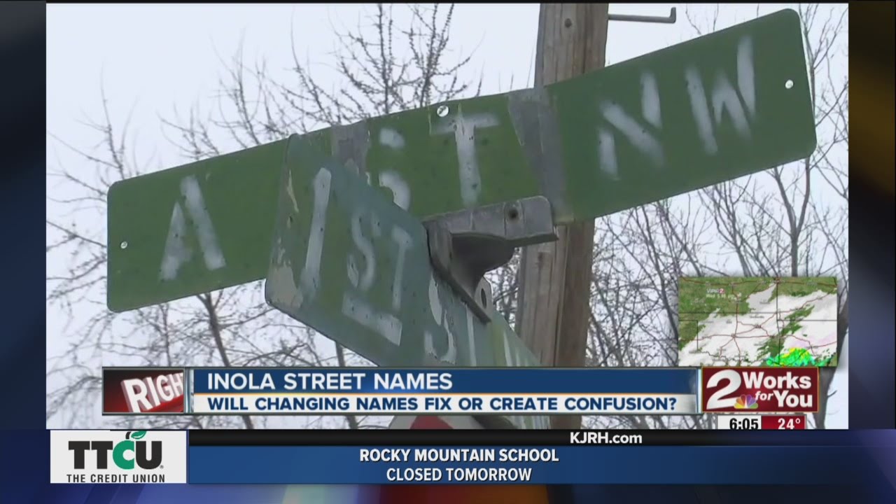Inola Street Names - YouTube