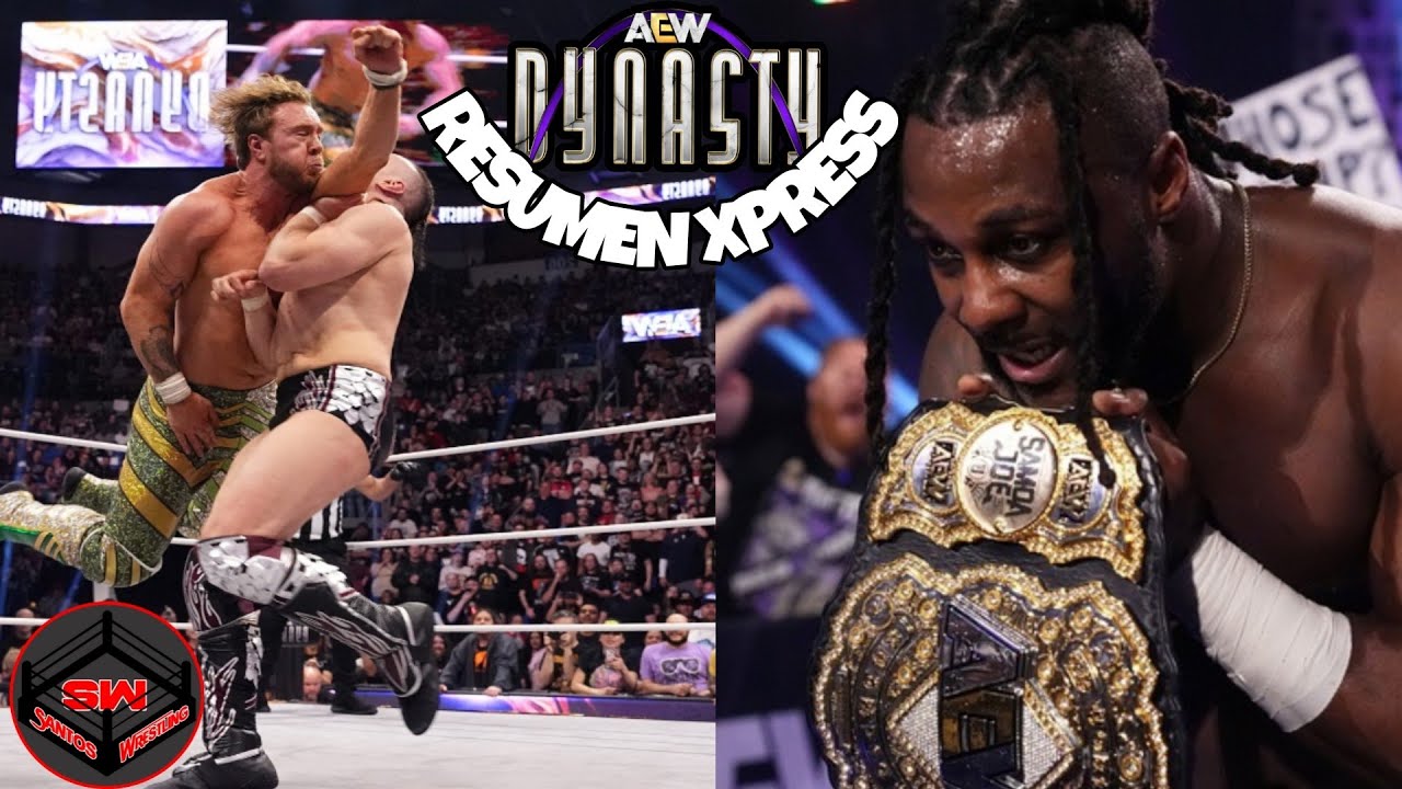 ALL ELITE CALLA A LOS HATERS OTRA VEZ!!! AEW DYNASTY 2024 - YouTube