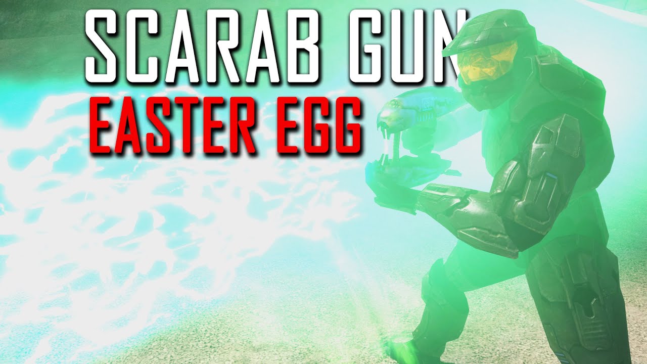 HALO 3 SCARAB GUN | Easter Egg (Recreación Mod) - YouTube