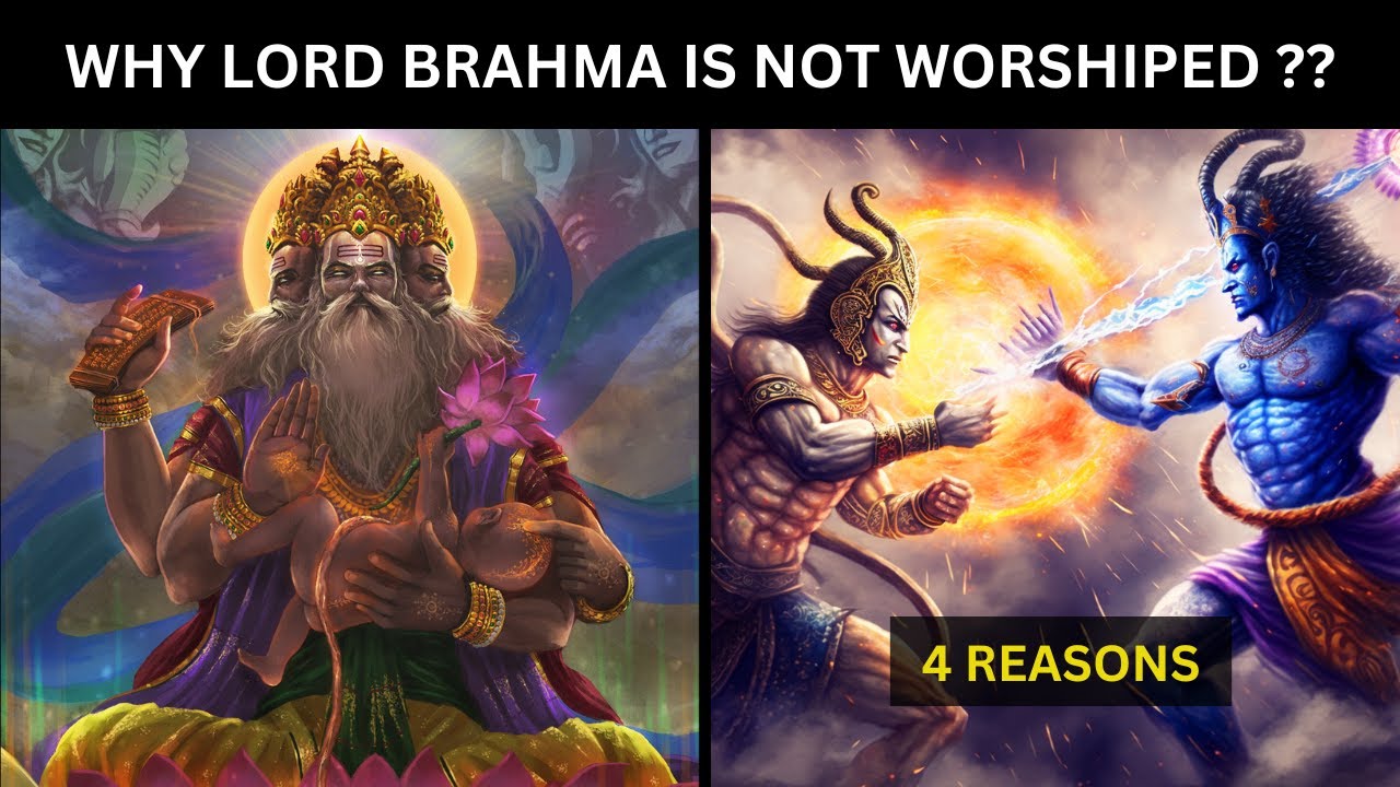 The Unworshiped Lord Brahma: Decoding the Controversy - YouTube