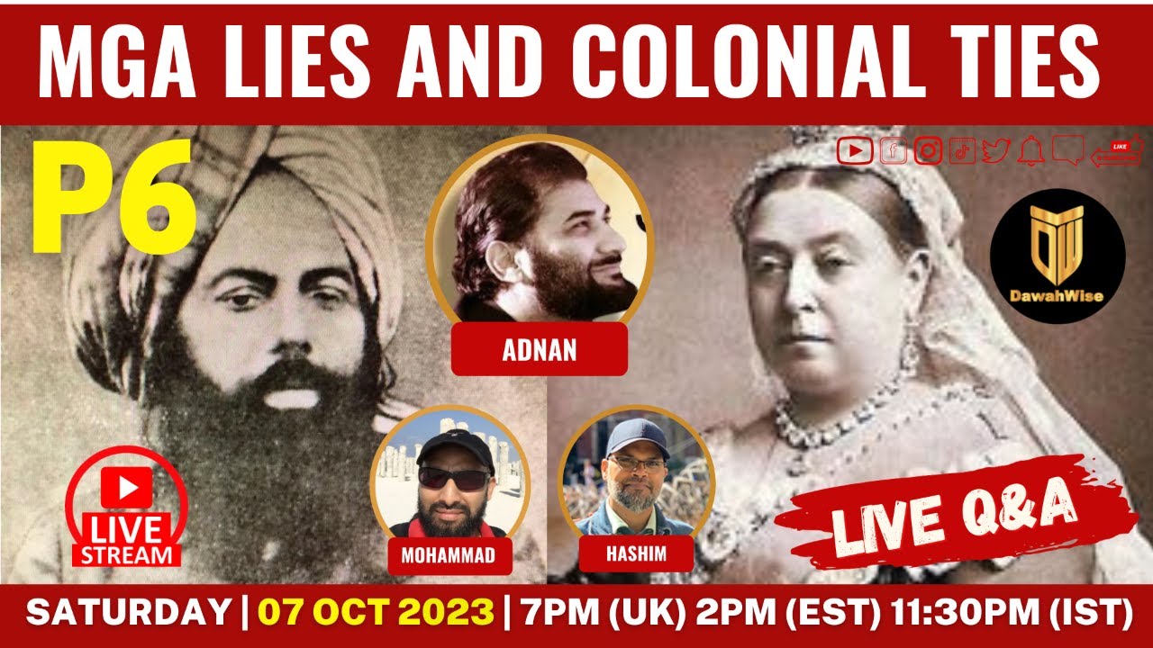 P6 - Mirza: A Colonial Prophet? | Adnan, Hashim and Mohammad - YouTube