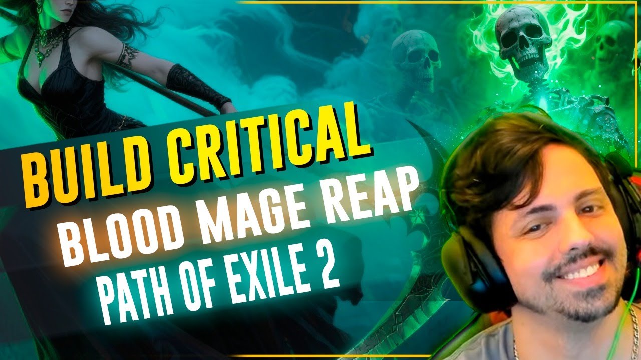 PATH OF EXILE 2 - BUILD CRITICAL BLOOD MAGE REAP (para 0.3) - SHOWCASE ...
