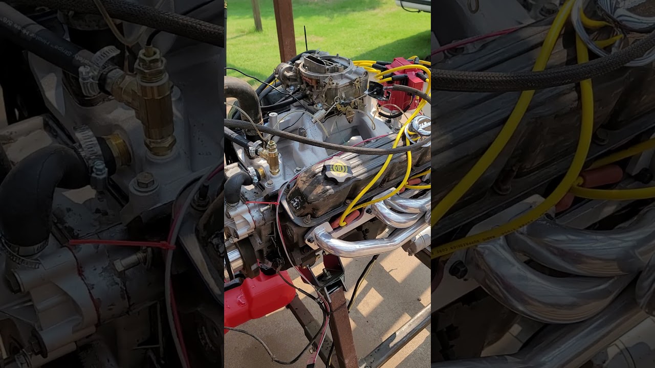 My version of a carburated 5.9 magnum - YouTube