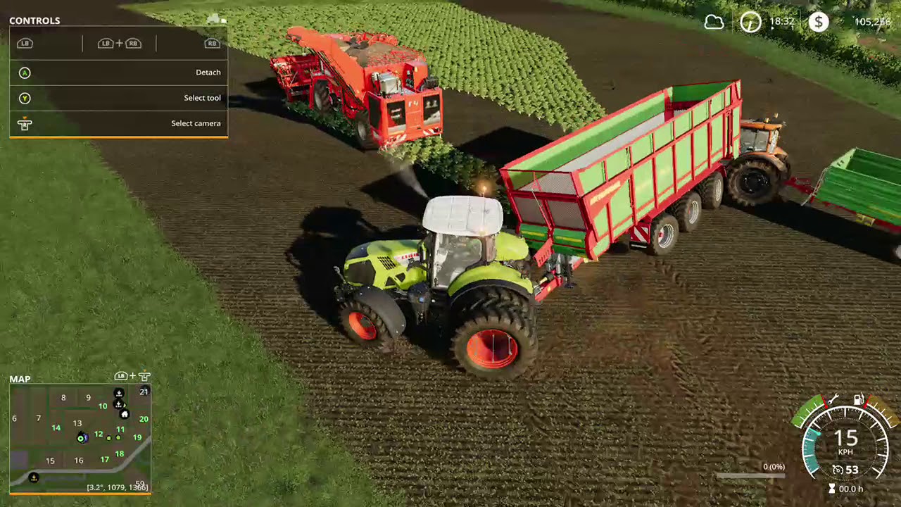 Fs19 Fertilizing and Lime - YouTube