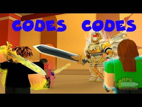 ROBLOX CODES RPG Simulator [UPDATE 7!] - YouTube