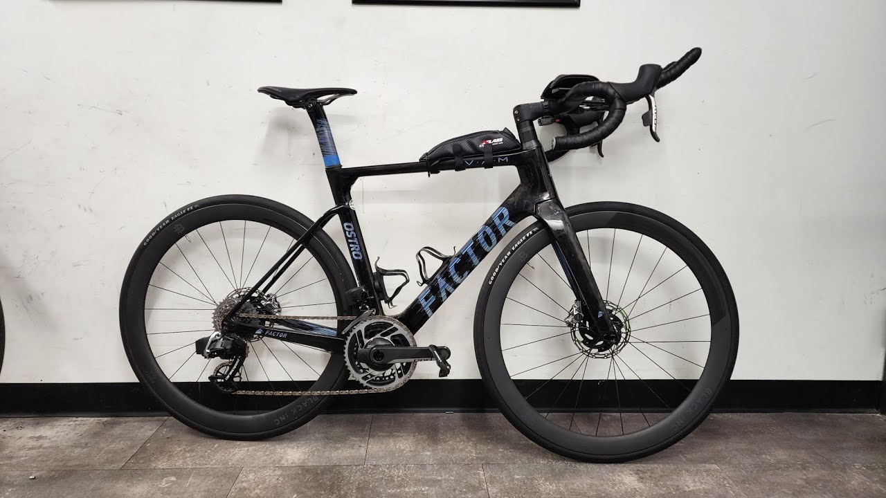 Factor Ostro SRAM Red ETAP change aero integrated cables handlebar 04 ...