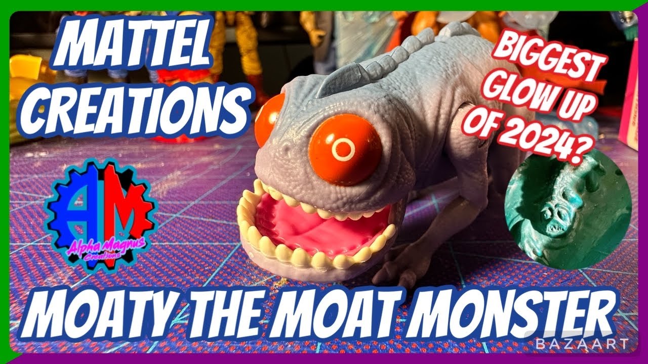 Moaty the moat monster (Mattel Creations Eternia Playset) A.K.A. the ...