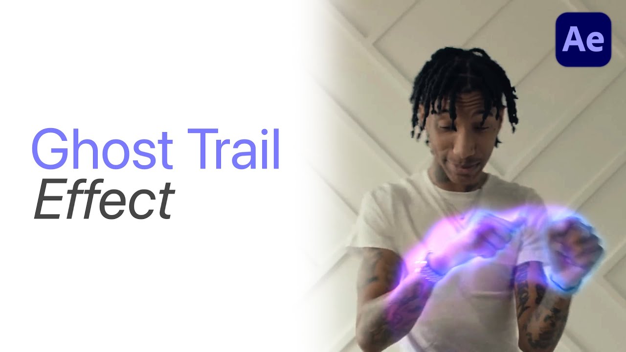 EASY Ghost Trail Effect in After Effects (Tutorial) - YouTube