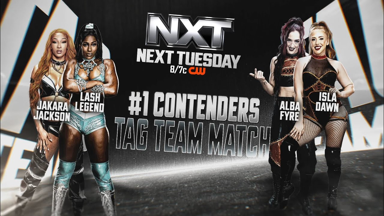 Lash Legend & Jakara Jackson vs Alba Fyre & Isla Dawn (2/2): NXT, Jan. 14, 2025 - YouTube