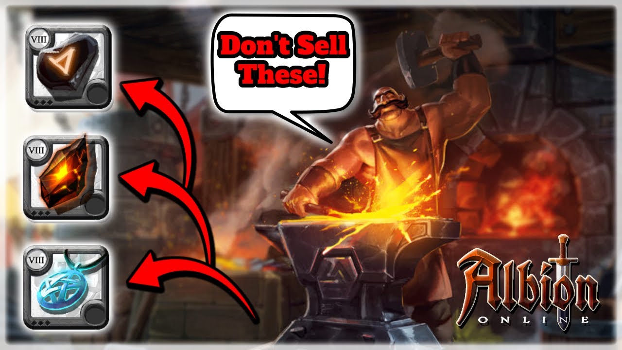 High Risk Artifact Foundry Melding & Salvaging | Albion Online - YouTube