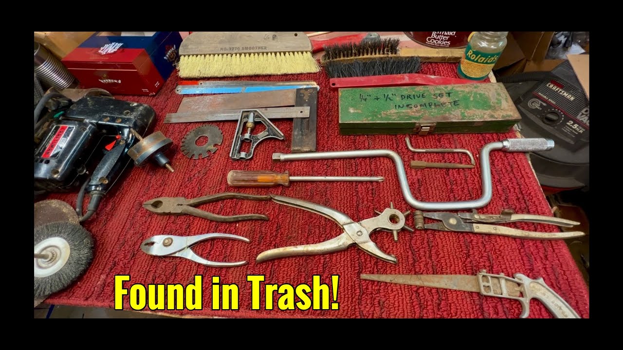 Great Tools Found In The Trash and Restored! - YouTube