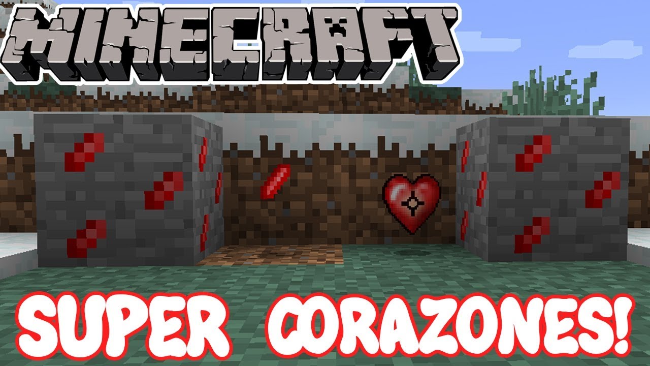 Minecraft 1.11.2 MOD SUPER CORAZONES! Scaling Health Mod Español! - YouTube