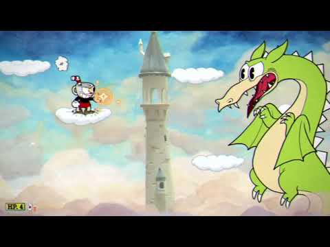 How to the defeat the cuphead dragon
