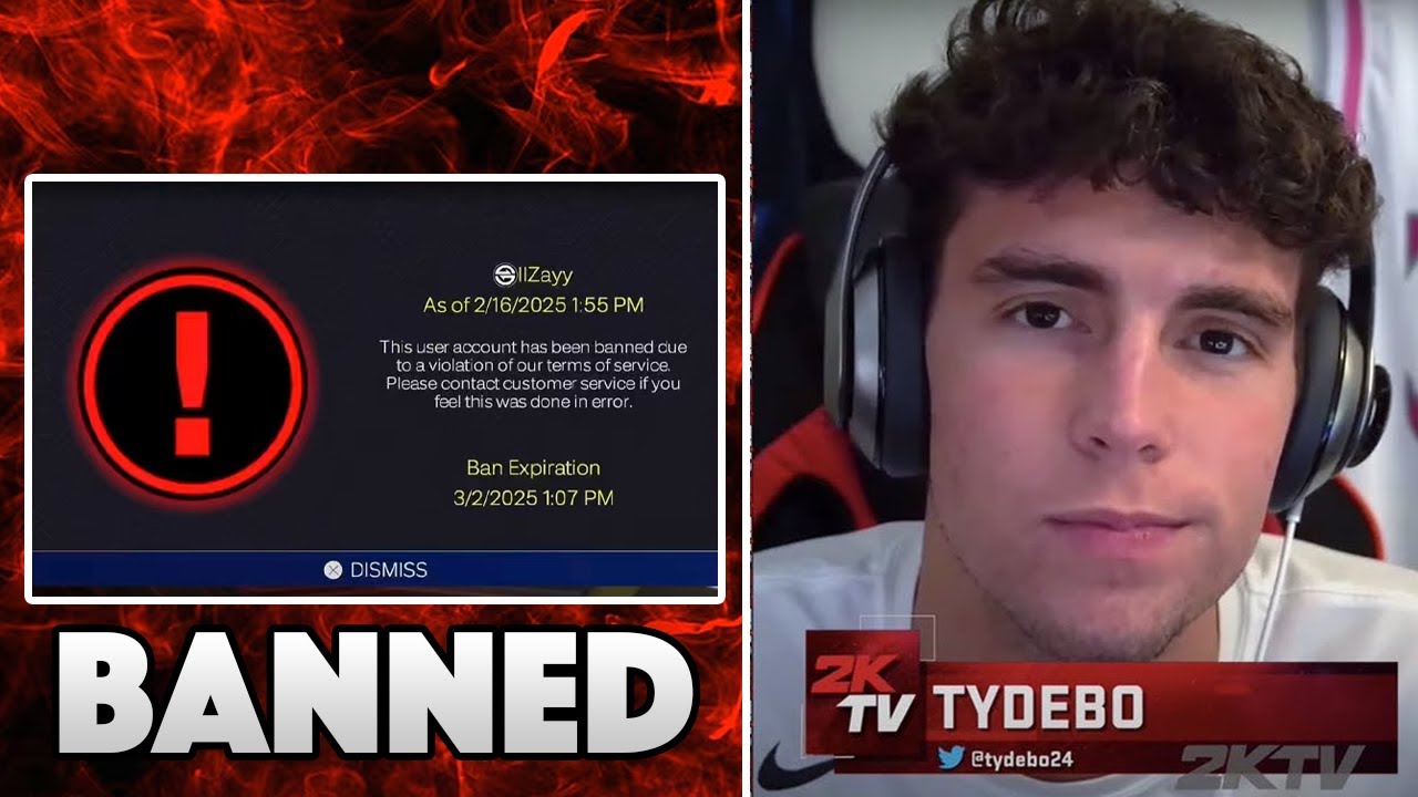 TyDebo Just Got BANNED In NBA 2k25 MyTEAM!! - YouTube