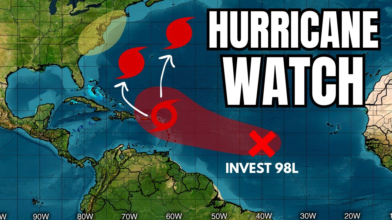 TROPICAL UPDATE - Invest 98L Forecast to Intensify Before Caribbean ...