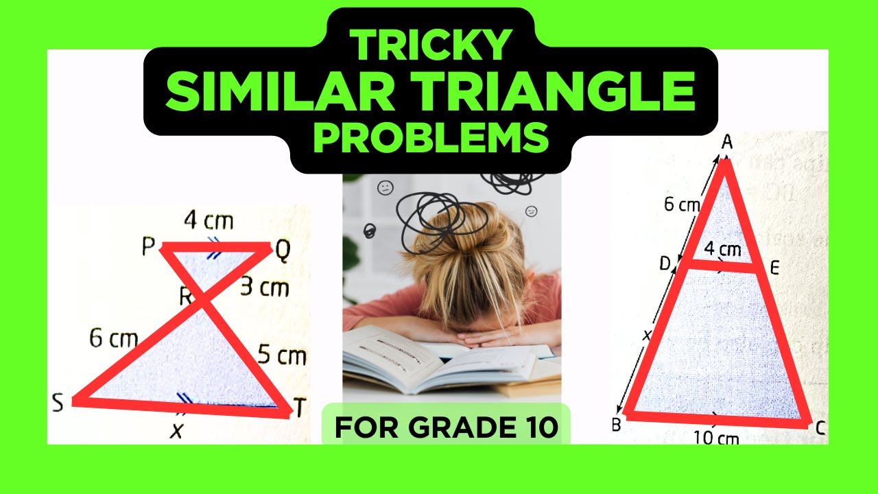 Similar Triangle Problems for Grade 10 (Tricky challenge questions ...