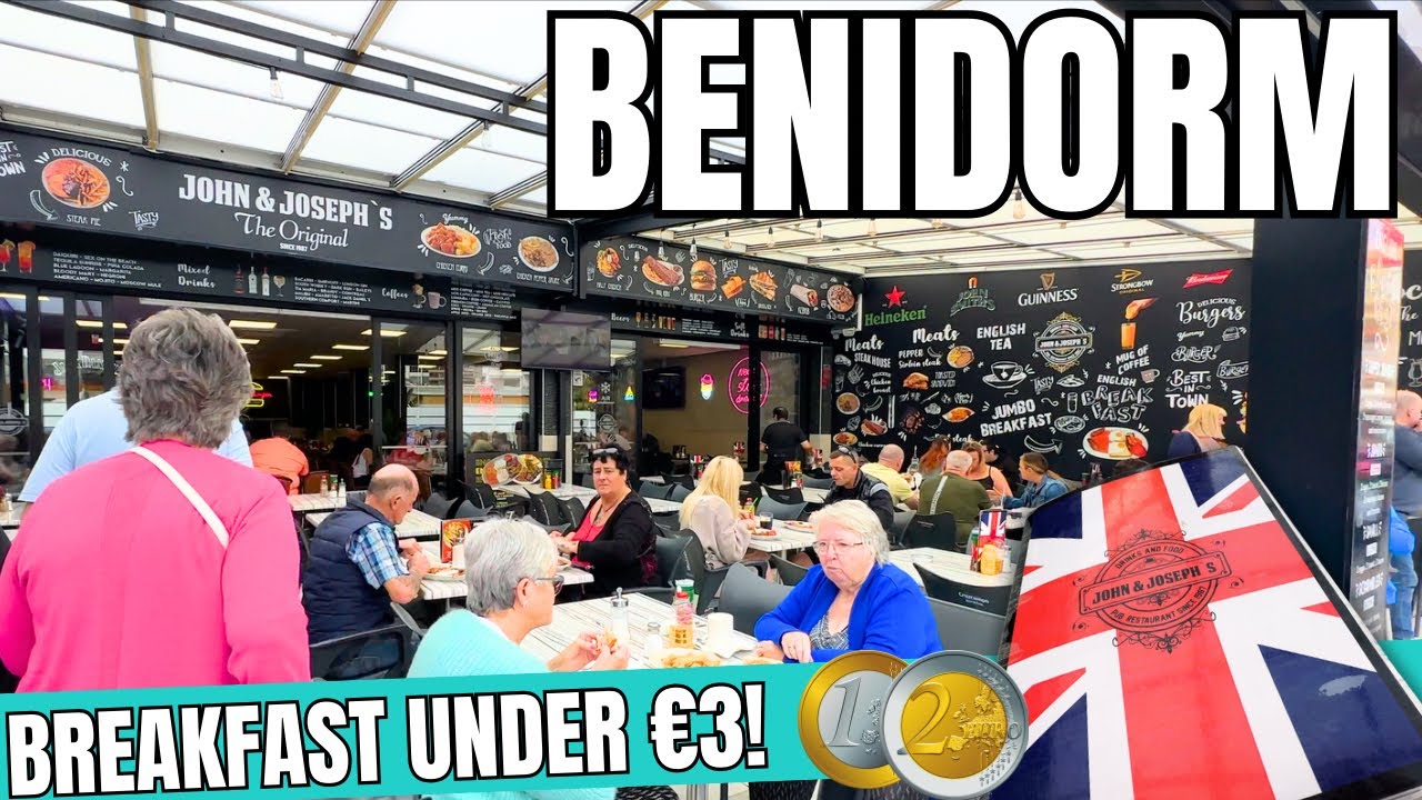 We Try The CHEAPEST Breakfast in BENIDORM 💰 - YouTube