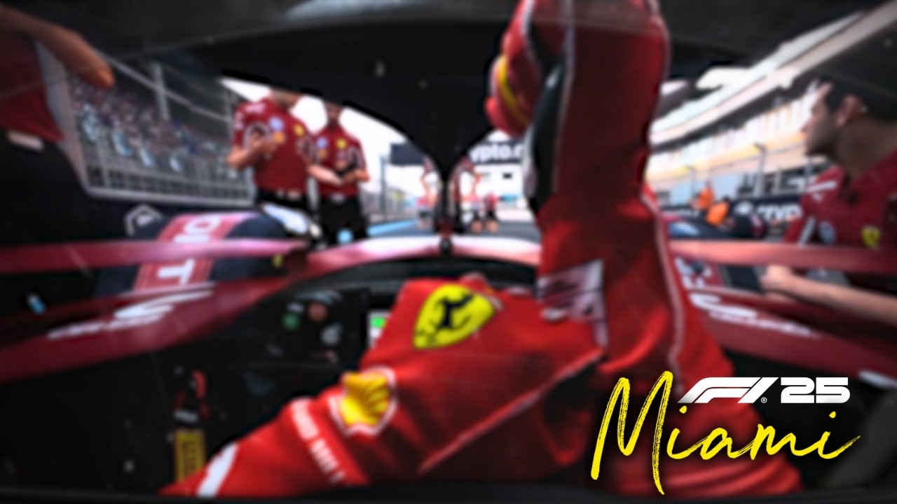 ULTRA REALISTIC F1 25 Gameplay - Ferrari SF-25 Lewis Hamilton Miami ...