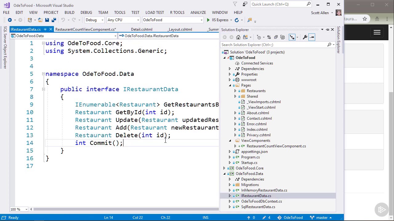 07 Implementing a ViewComponent - YouTube