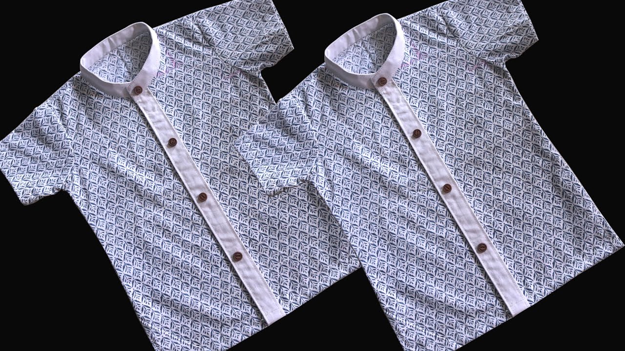 Baby Boy Fotua Design With Placket Cutting & Stitching | Fashion ...
